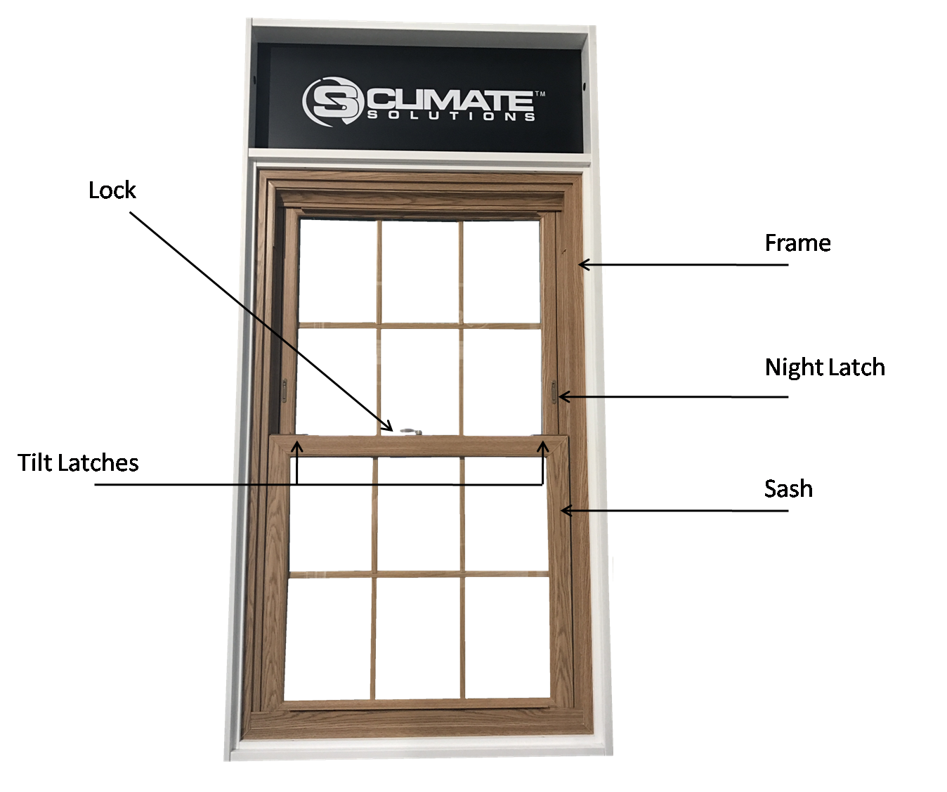 8000 Series Double Hung Vinyl Window | Climate Solutions Window & Doors ...